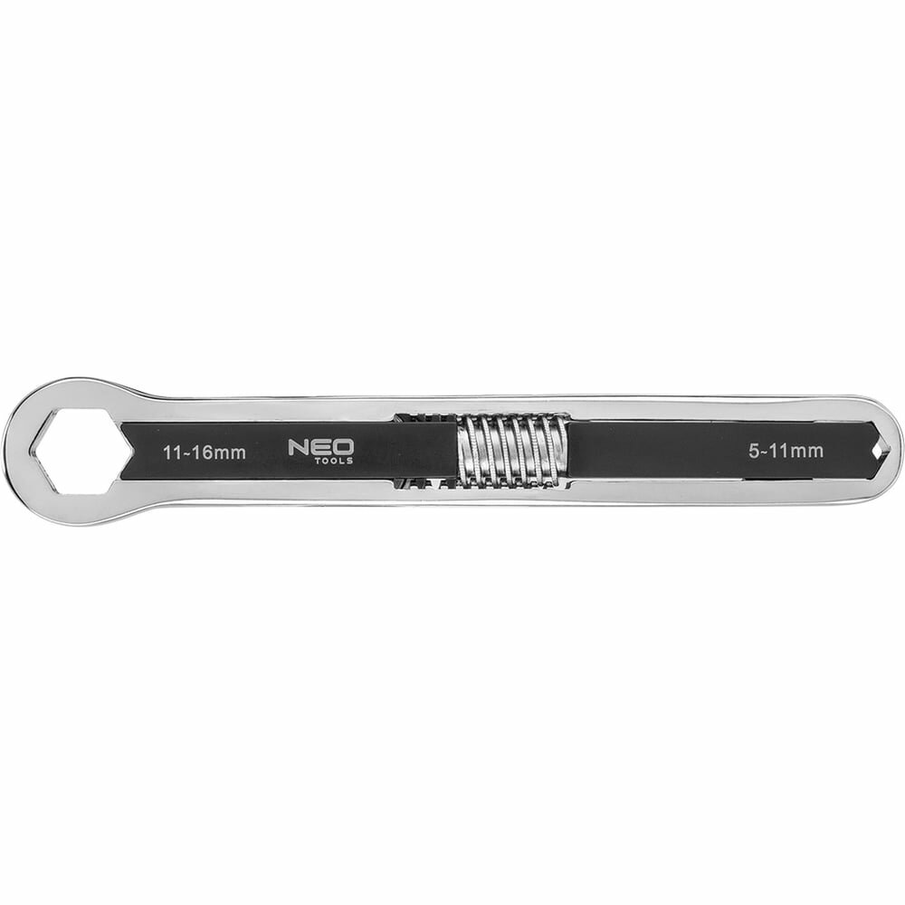 Разводной ключ NEO Tools 5 - 16 мм, двойное кольцо 03-030