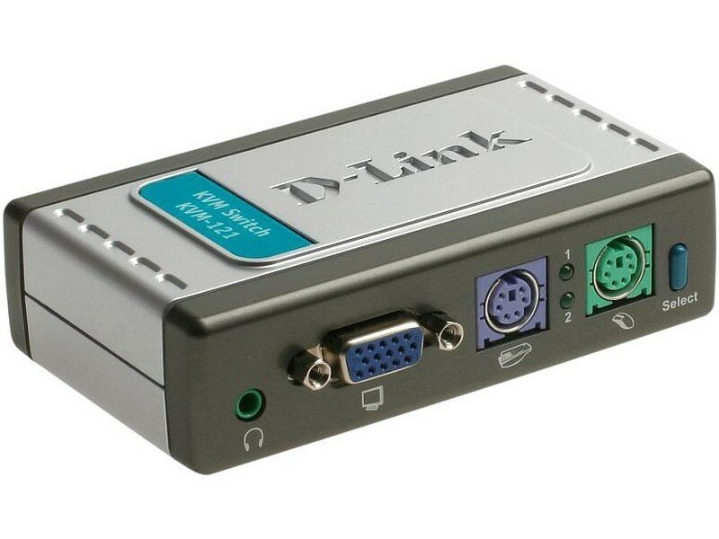 KVM-переключатель D-Link KVM-121/B1