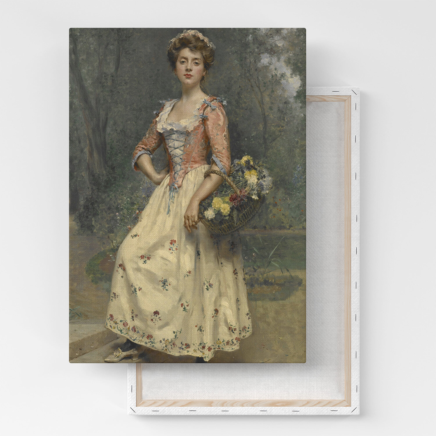 Картина на холсте, репродукция / Раймундо Мадрасо - Spring Beauty / Размер 30 x 40 см