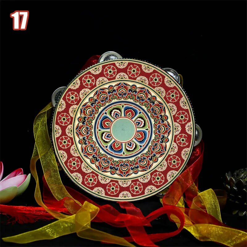 Ленточный ручной барабан Dunhuang 17