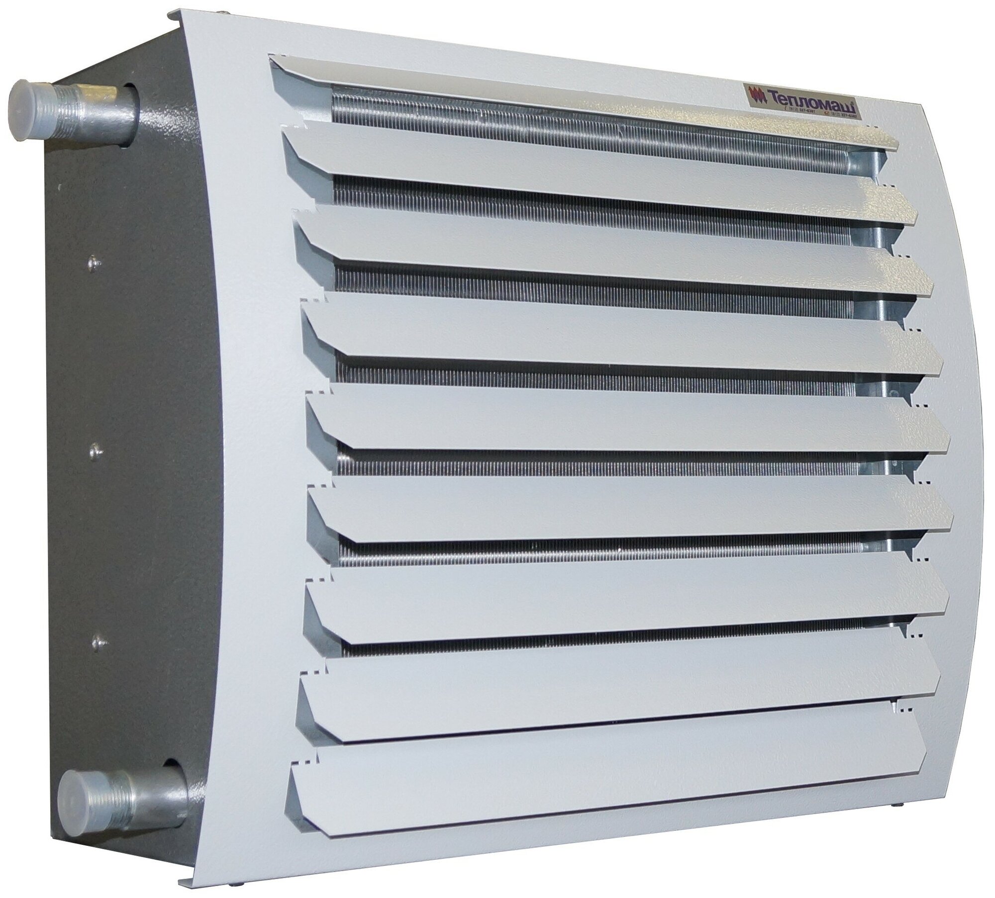 Тепловентилятор водяной Тепломаш КЭВ-34Т3,5W2 серый 14 кВт