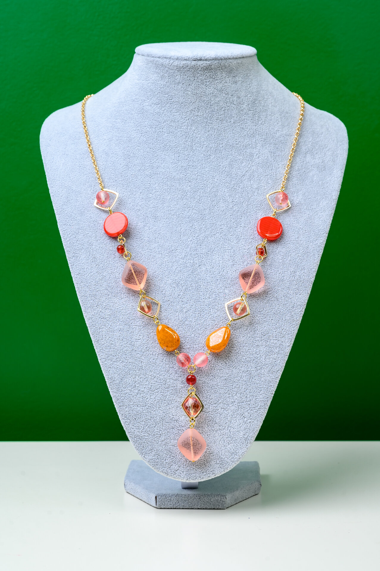 Бусы, хрусталь