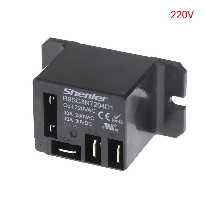 Реле HUXUAN R9SC3N7204D1 220В 115В 24В 40А 220v