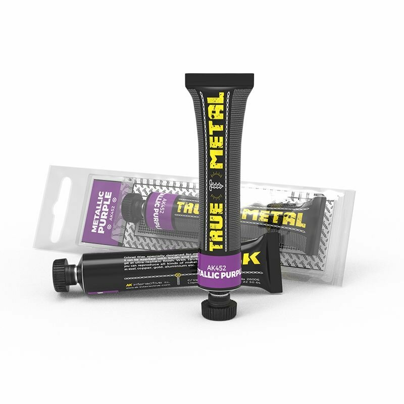 Краска для моделирования AK Interactive - True Metal Metallic Purple