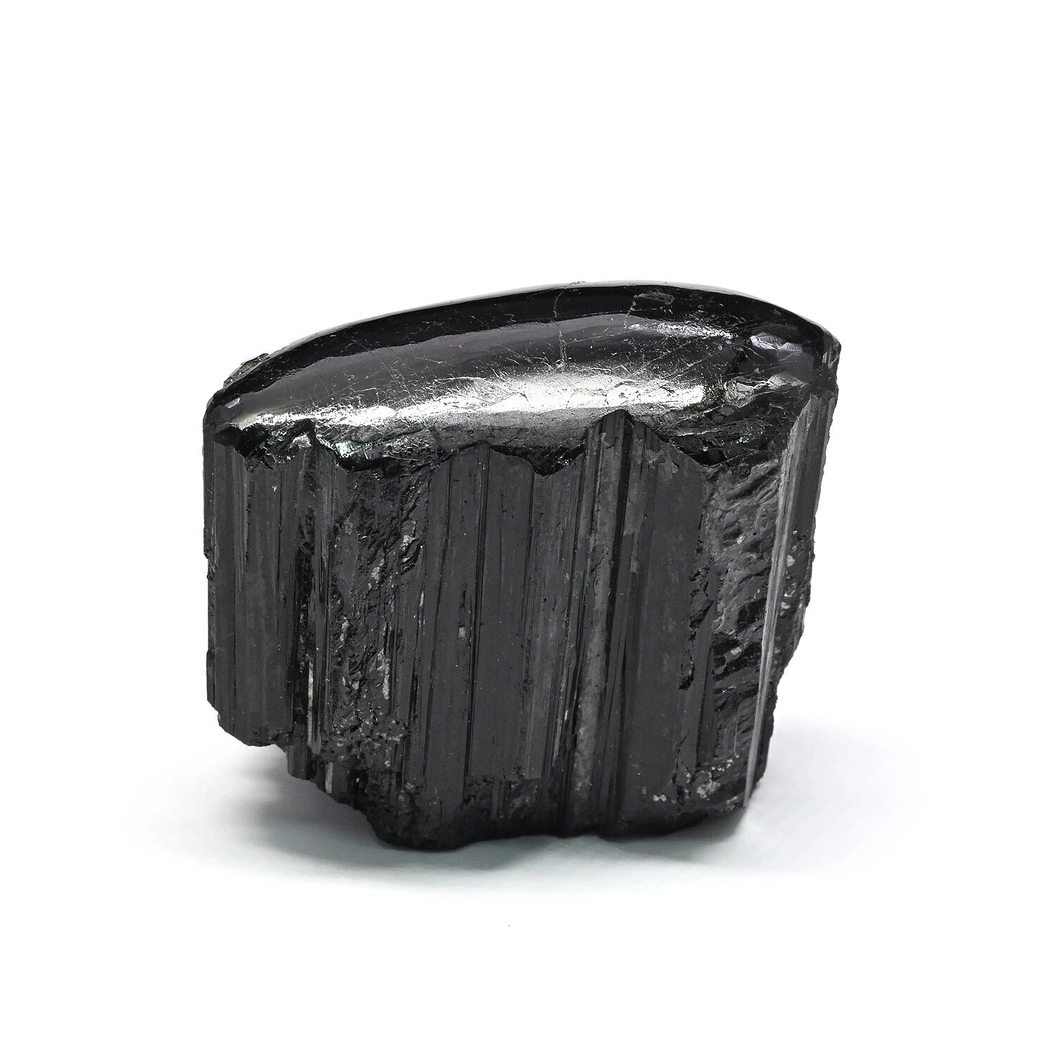 Минерал турмалин шерл полированный 60*31*50мм, 184г (S) .