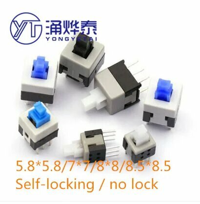 Переключатели YongYeTai 20 шт. 7x7mm, not self-locking