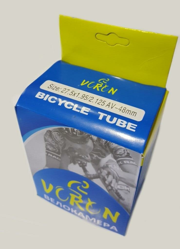 Камера велосипедная бутиловая 27.5" X1.95/2.125 AV 48MM (230g. 50шт. коробка) бренд "VORON", завод WANDA 10000395