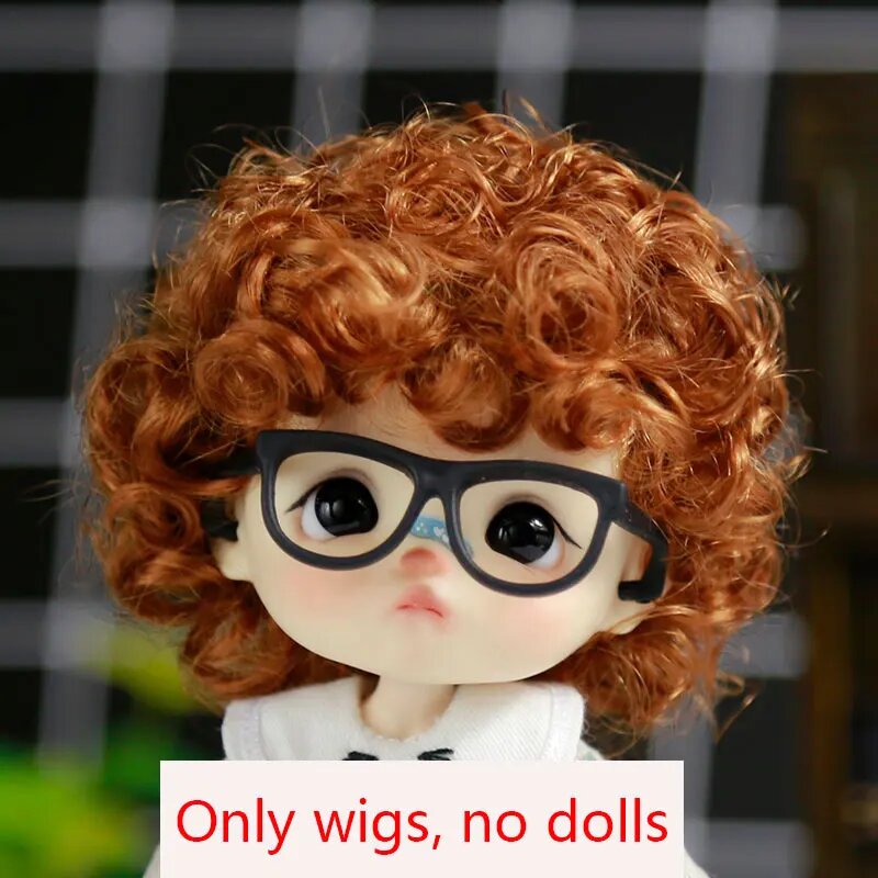 Парик для куклы Bjd, белый, Wig only-522-SM8