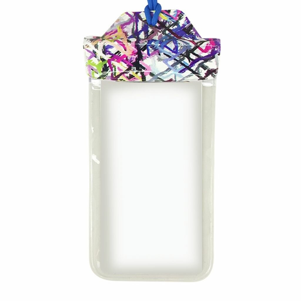 Аксессуары для путешествий, Водонепроницаемый чехол для телефона для плавания TPU с цветным узором - узор 2