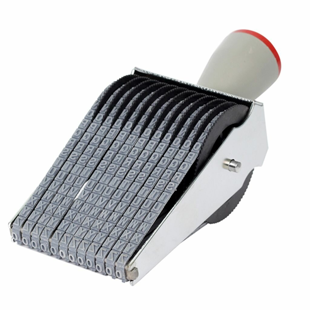 12-значное универсальное колесное уплотнение цифровое роликовое уплотнение канцелярские принадлежности для прокатки многоцелевое 12-значное 4,5 * 70