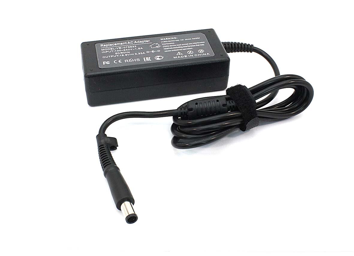 Зарядка для ноутбука HP 19.5V 3.33A 65W 7.4x5.0mm (677774-002 693711-001), OEM