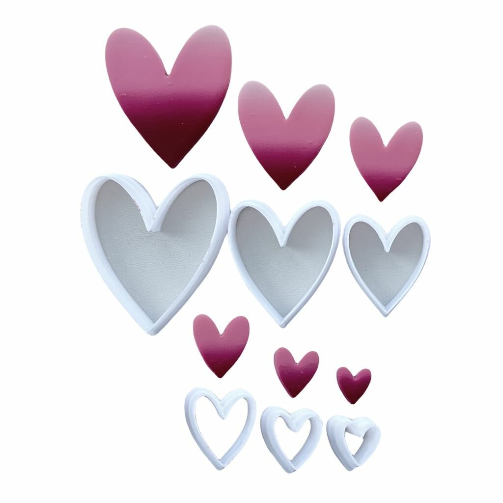 (набор из 6 предметов) Геометрическая простая форма из мягкой керамической глины-набор 6