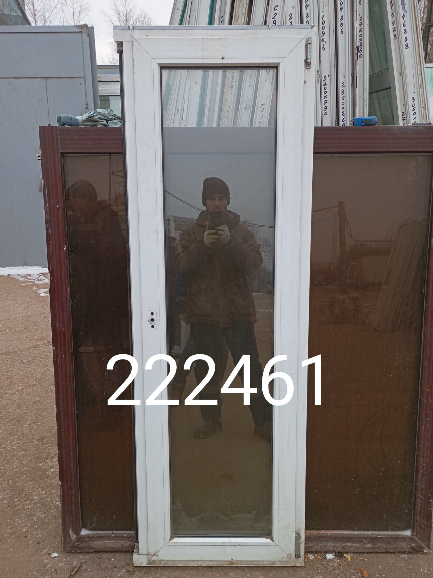 Пластиковые Окна Б/У 1760(в) х 600(ш) Некондиция