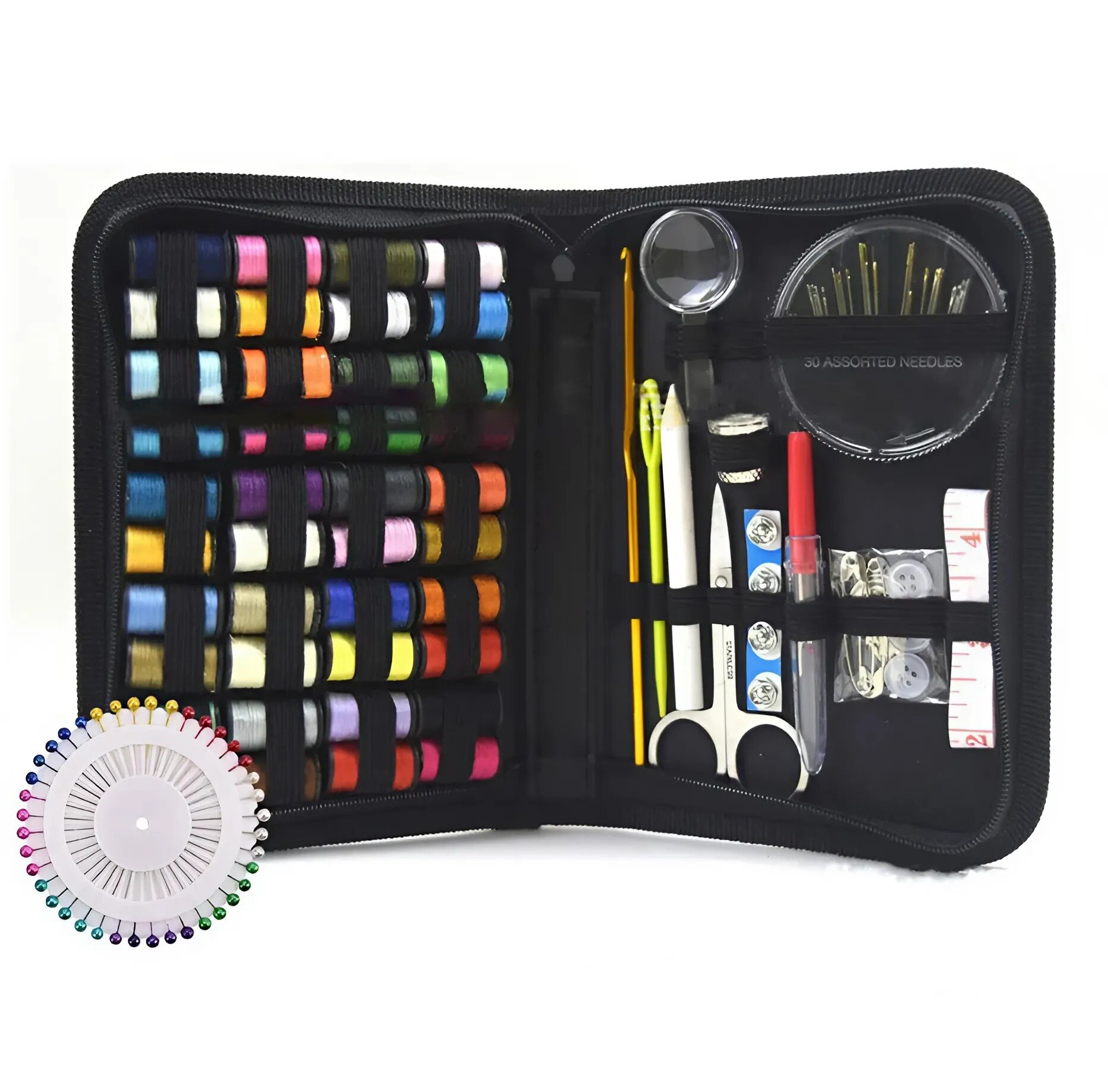 Набор-органайзер для шитья, швейный набор, дорожный набор для шитья и рукоделия