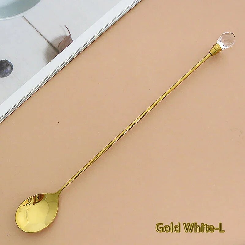 Хрустальные ложки с длинными ручками, 1 шт. CSBJ