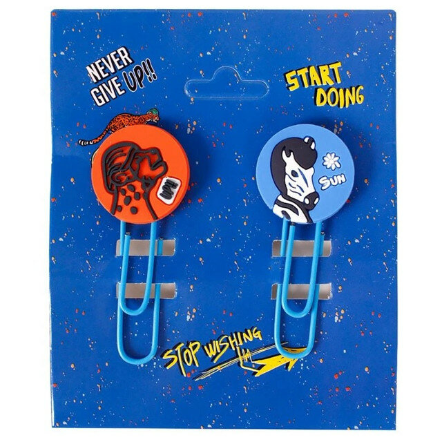 Swag закладка-скрепка 2 шт набор для книг документов школы офиса повседневное использование