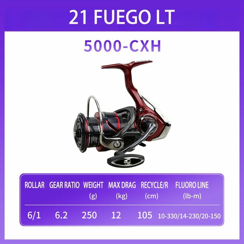 Daiwa Fuego CS LT 5000-CXH Рыболовная катушка