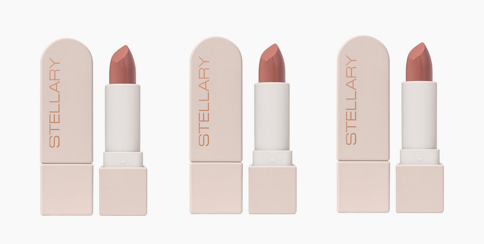 Помада Stellary для губ Устойчивая Long lasting RICH NUDE, 3.8 гр, тон 12, Toffe cream - 3 штуки