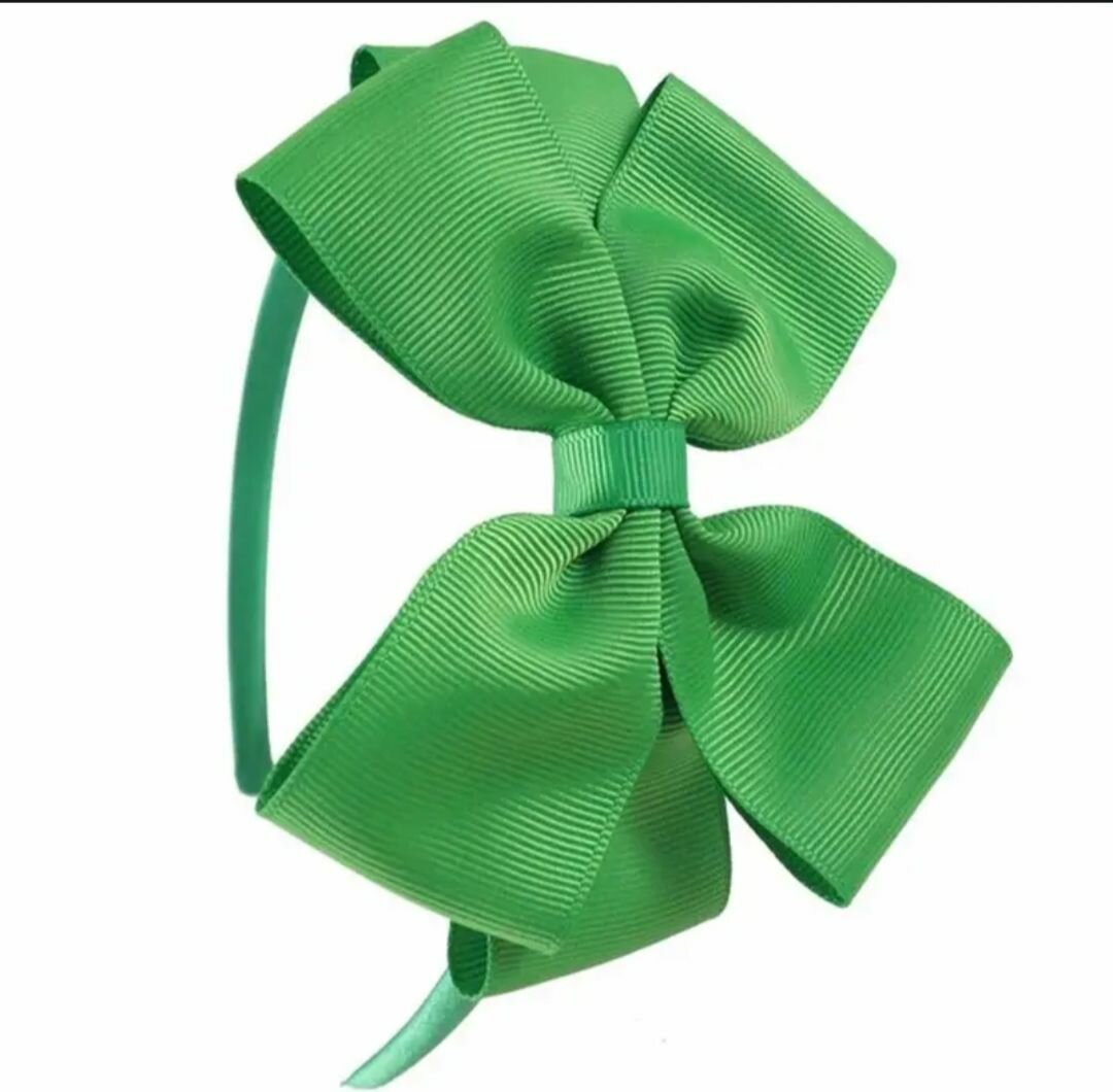 Ободок с бантиком для фотосессии