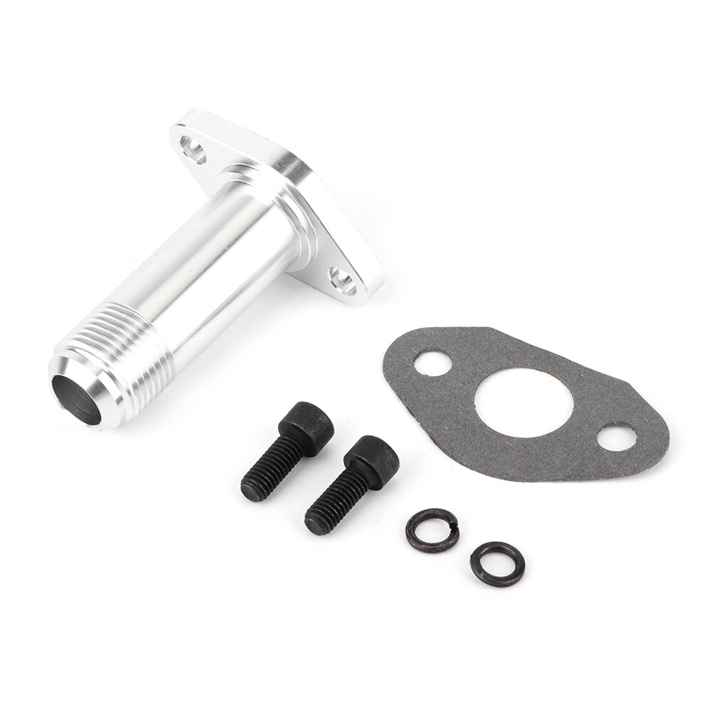 Удлиненный фланец-адаптер для слива турбокомпрессора T3/T4 с большой рамой, 2 дюйма, 52 мм, 12AN