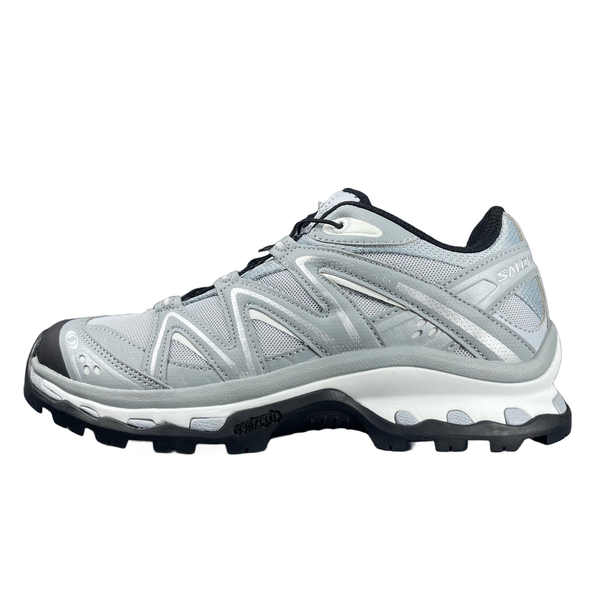 Кроссовки для подростков, кроссовки для студентов Salomon, мужской, женский, EU,35, серебро