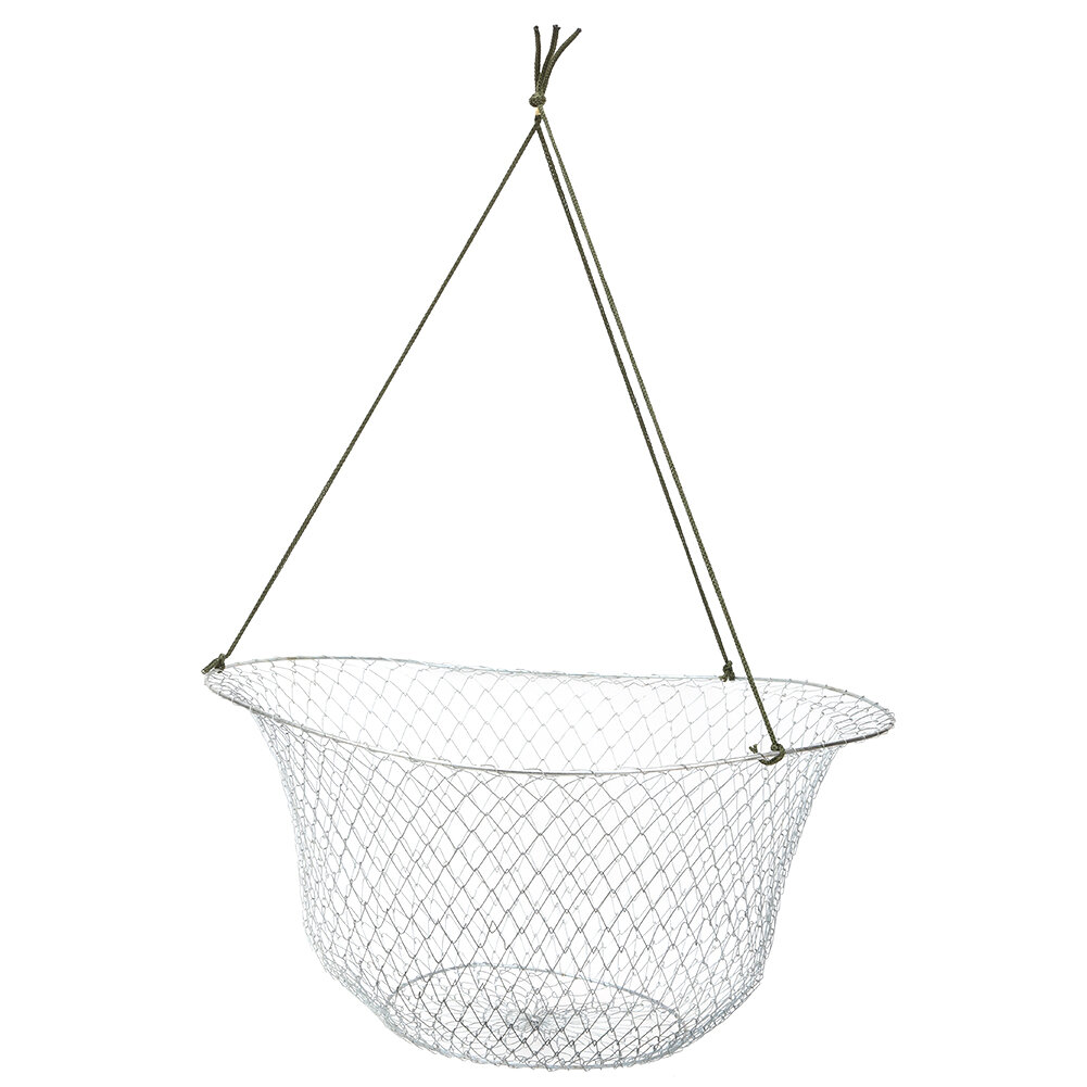 Складная стальная рыбная сеть для ловли креветок, крабов и лобстеров, сетка для пресной воды и рыболовных принадлежностей