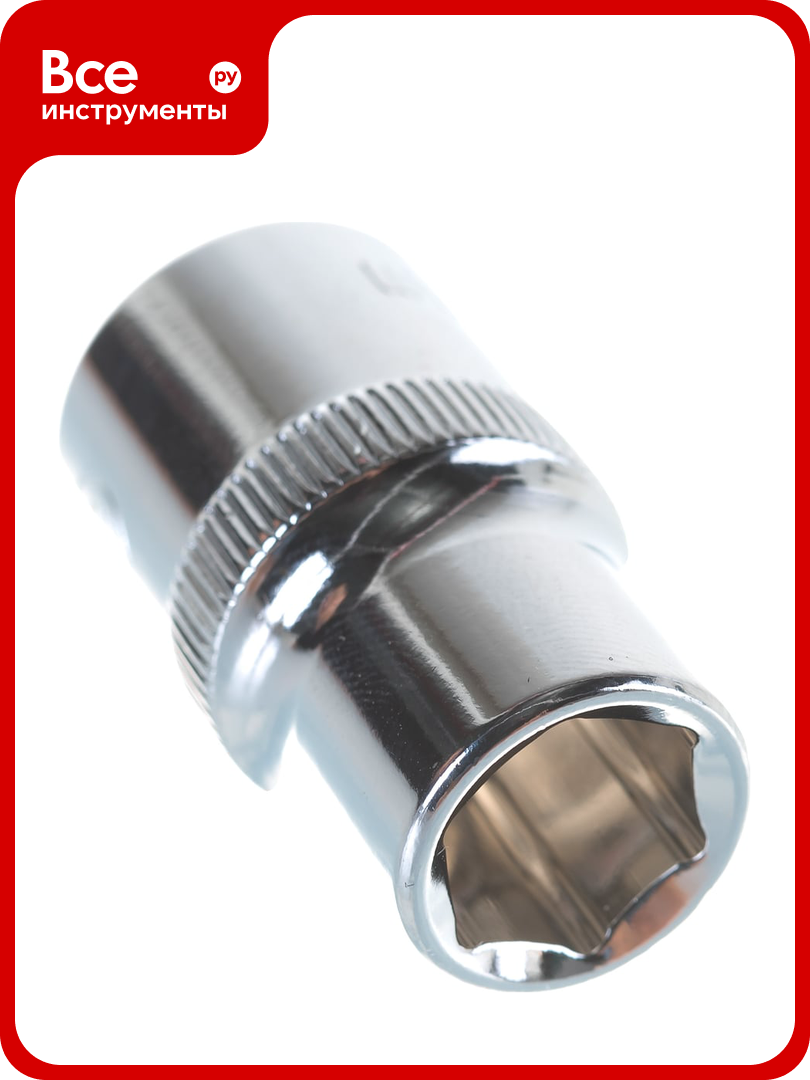 Головка шестигранная (12 мм; 1/2"; Cr-V) INTERTOOL ET-0012