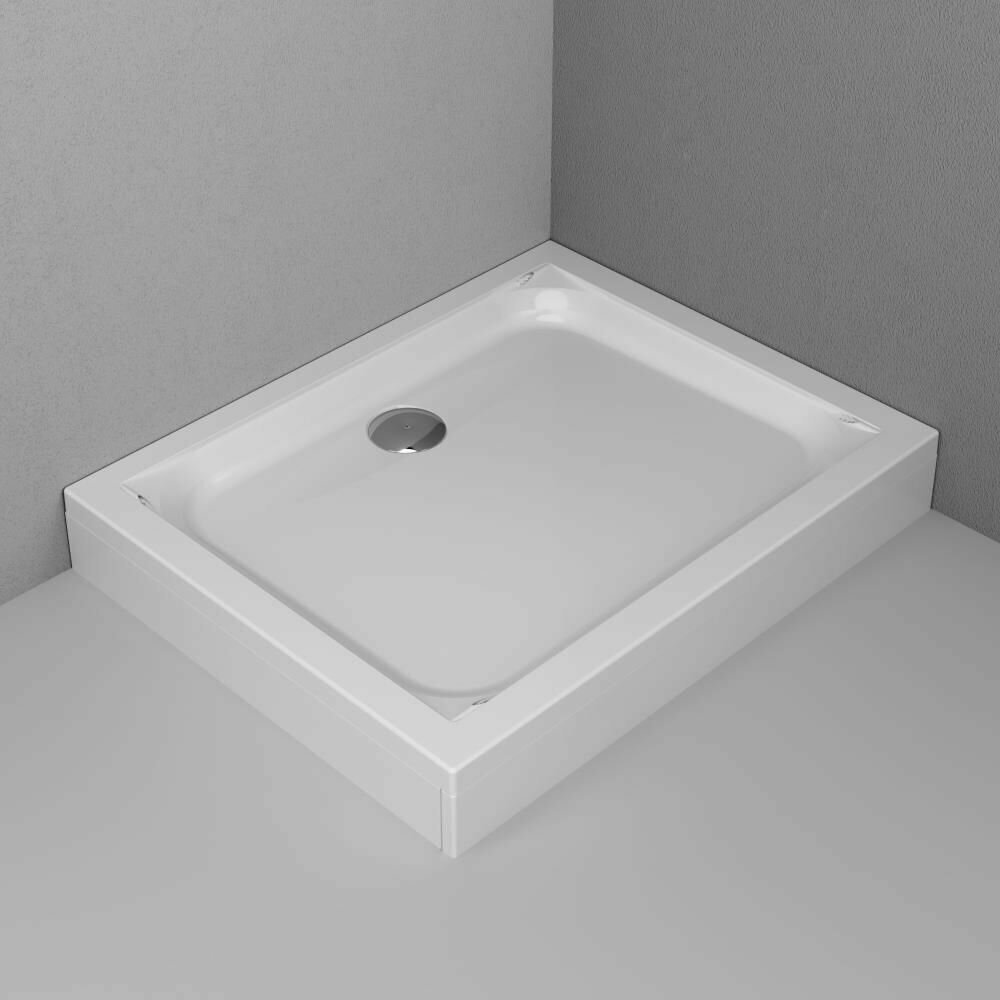 Поддон для душа AM.PM Gem 120x80 см, акриловый, на каркасе, сифон в комплекте