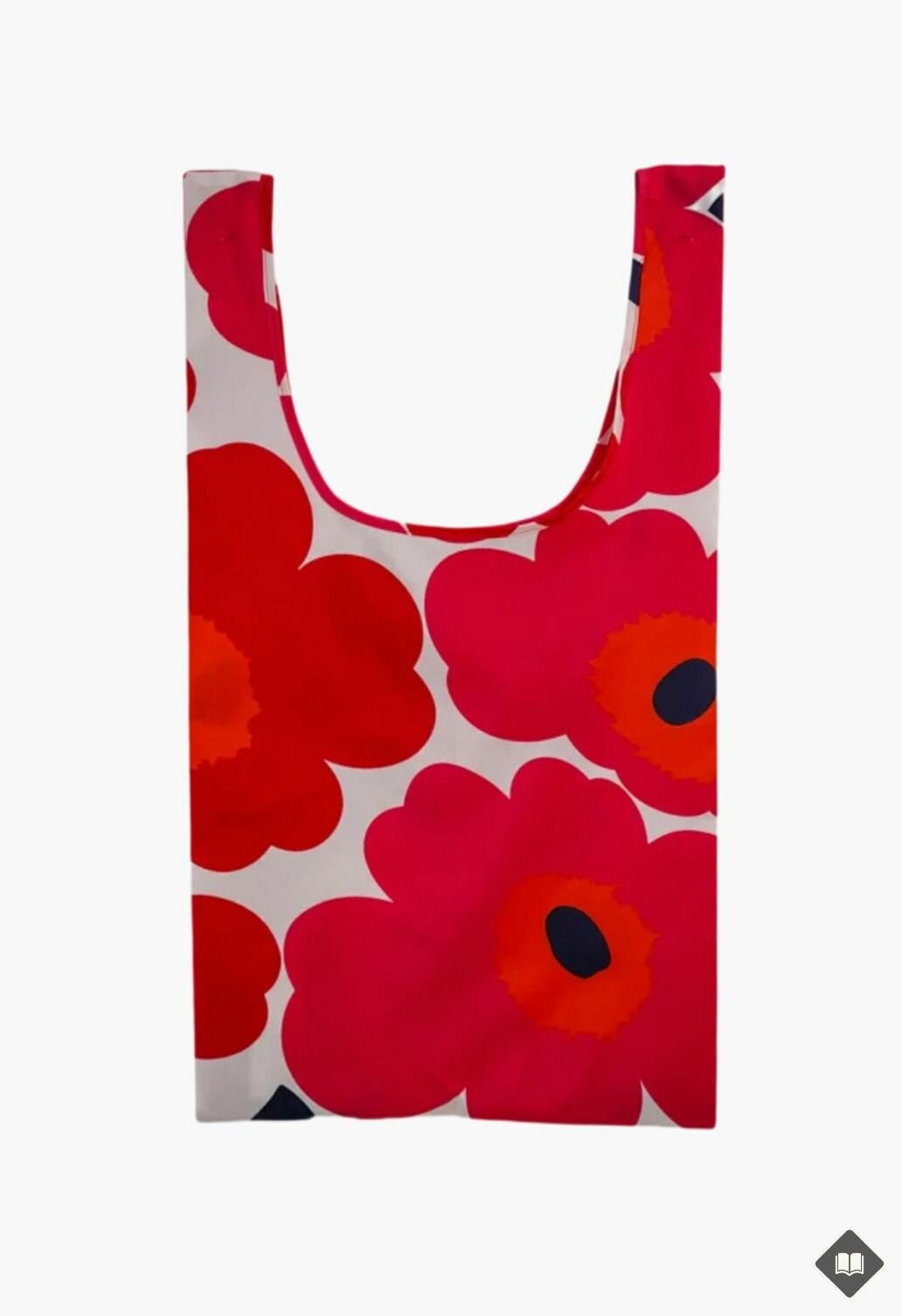 Marimekko Классическая одноплечевая сумка для покупок и хранения с большой вместимостью, экологичная и складная