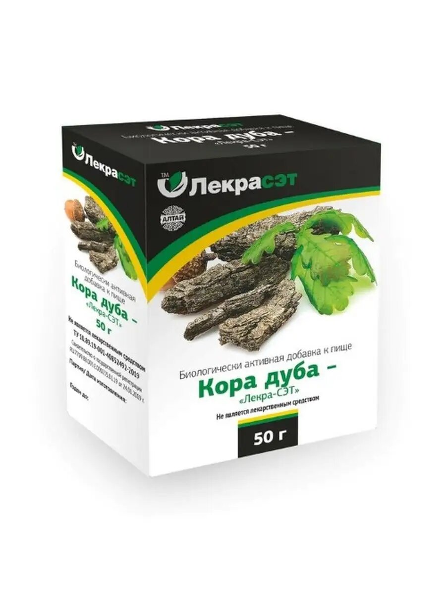 Дуба кора лекра-сэт 50 гр