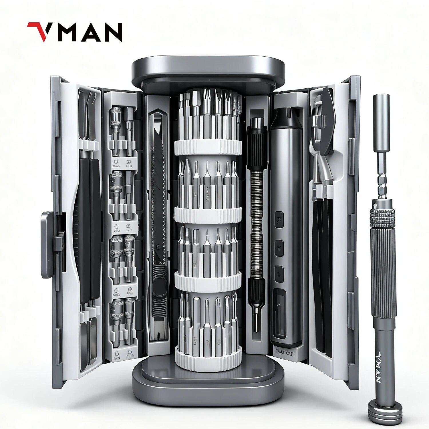 Набор отверток VMAN 72-в-1, electric version