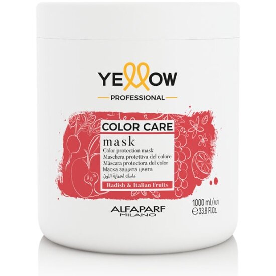 Маска для окрашенных волос Yellow Professional Color care mask, 1000 мл