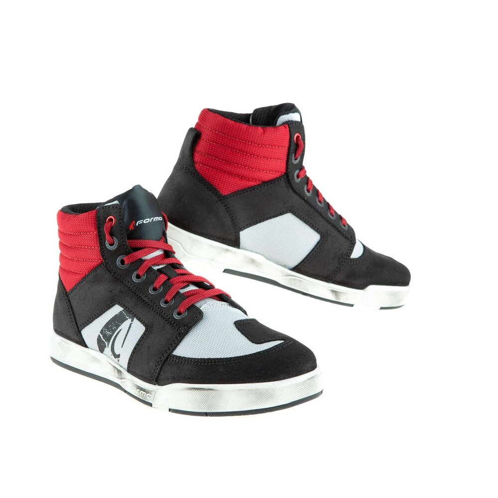 Мотоботы Forma Ground-Dry Chicago. 44. Черный-красный