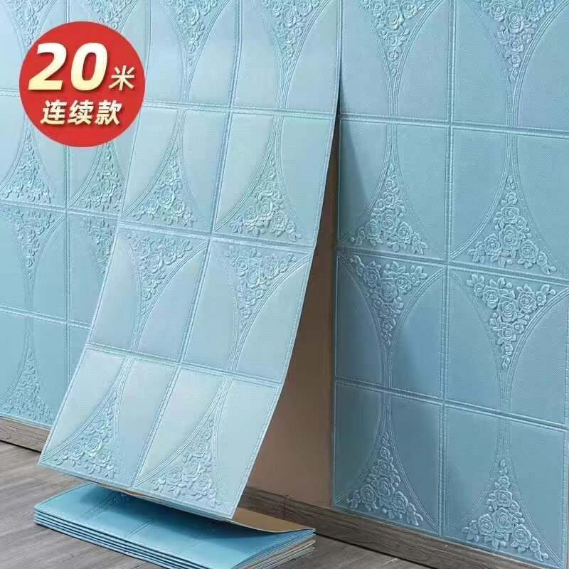 70x500см Самоклеющаяся панель для стен ПВХ 3д для ванной, для кухни мягкая