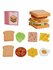 Игрушечная модель гамбургера