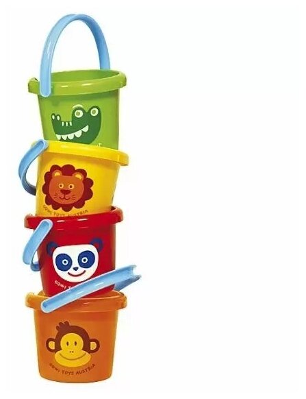 Ведерко пляжное Мордашки Gowi (1 шт.)