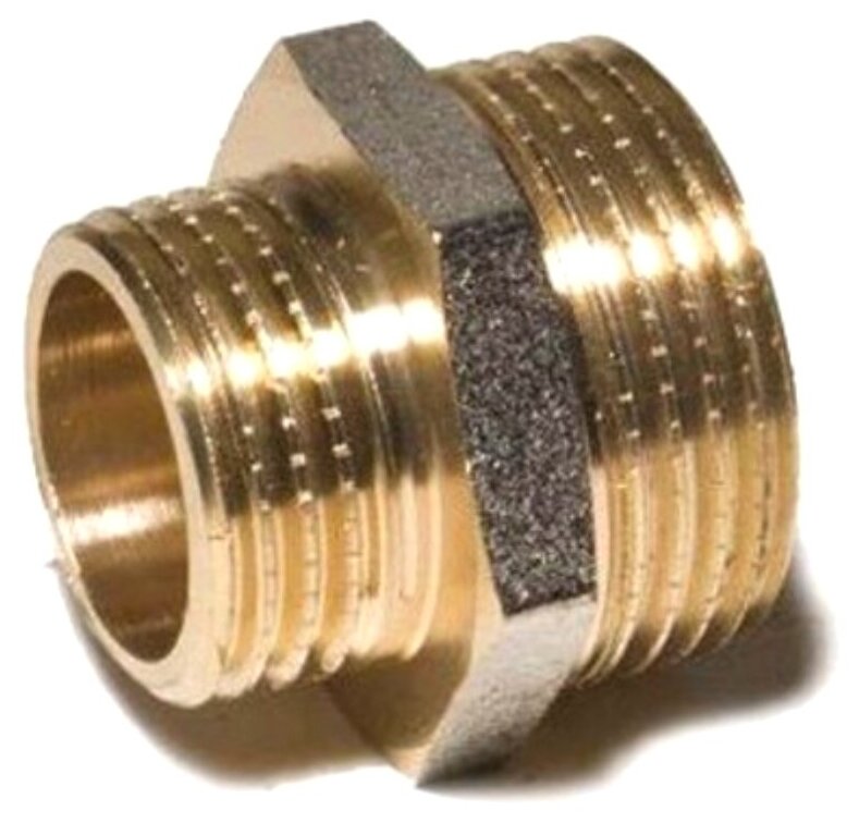 Бочонок резьбовой Frap латунный, 1"1/2x2", F323.0908