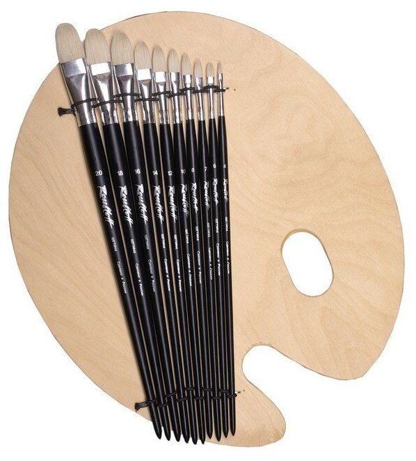 Набор №41 Roubloff 10 кистей из щетины