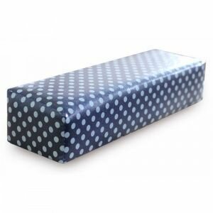 Подлокотник JessNail черный в горох 30*10*7 маленький кож. зам. (84916)