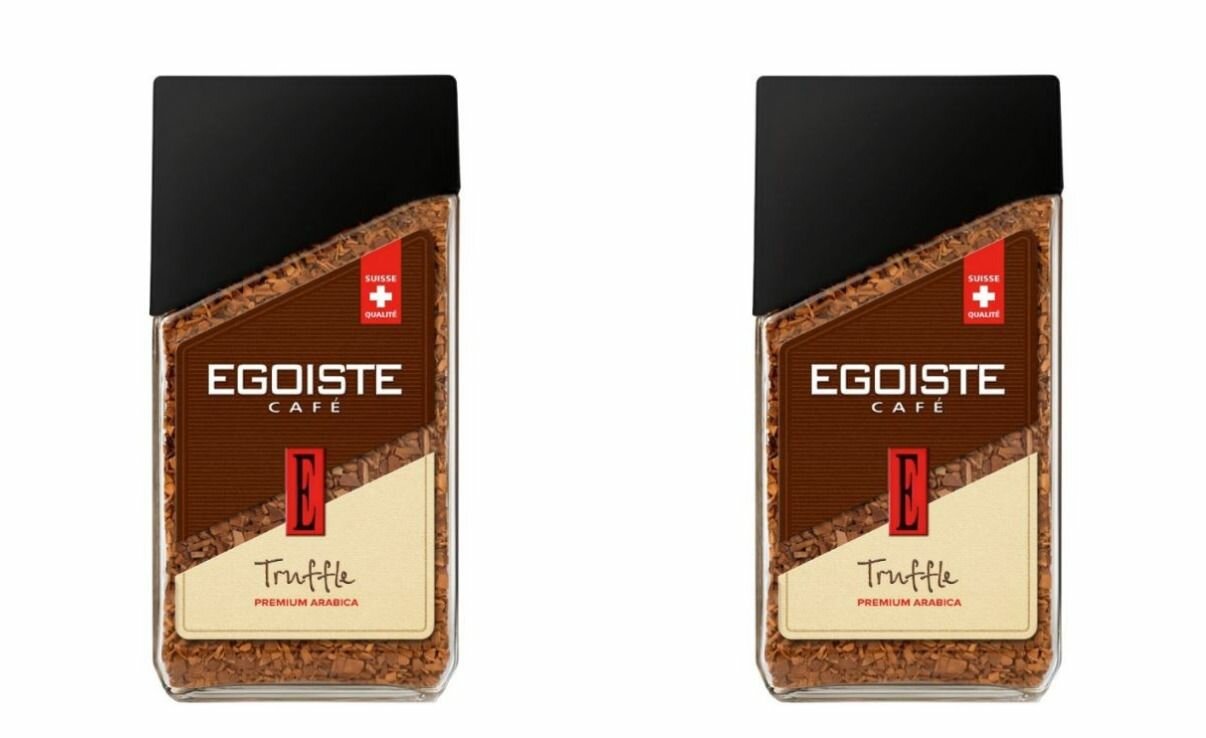 EGOISTE Кофе растворимый Truffle, 95 г, 2 уп