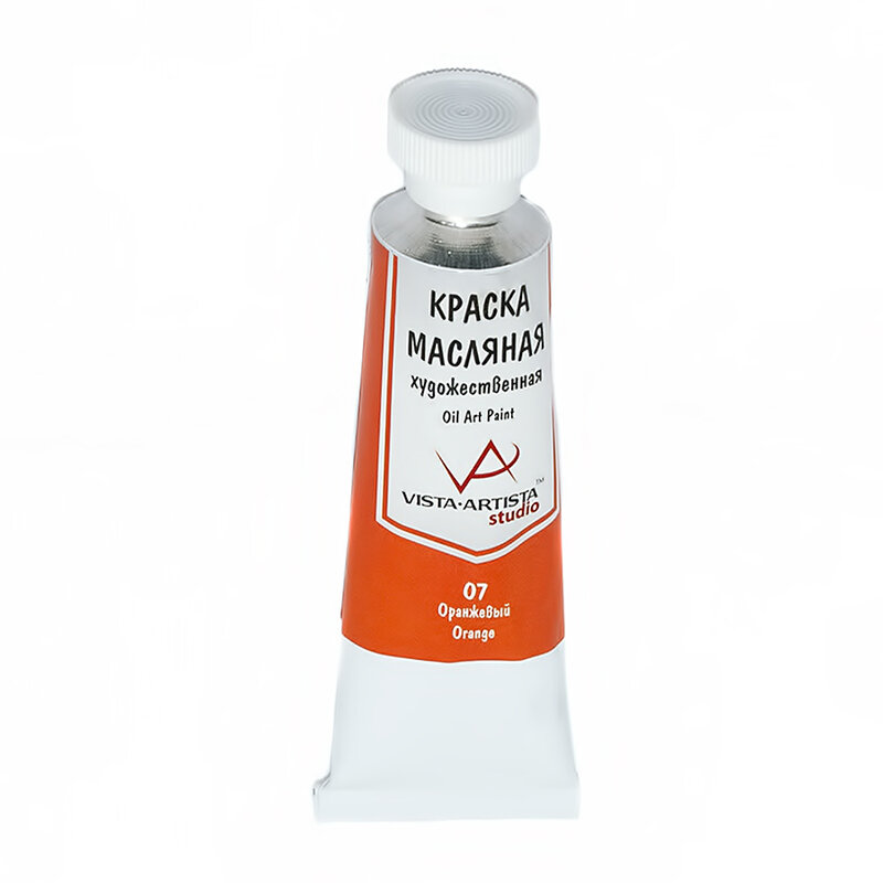 Краска масляная "VISTA-ARTISTA" Studio VAMP-45 45 мл 07 Оранжевый (Orange)