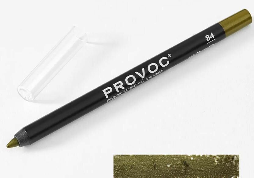 PROVOC, Гелевая подводка в карандаше для глаз Eye Liner 84 This Means War