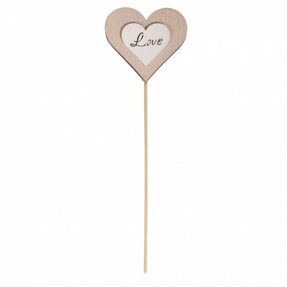 Efco 46384000 Декоративные элементы "Love", 15.5 см, 4 шт
