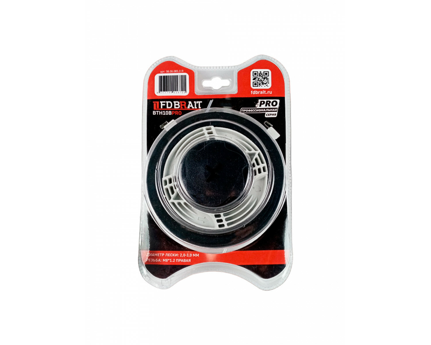Катушка с леской BRAIT BTH10B PRO (М8*1,2 правая)