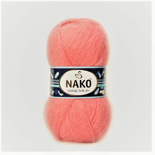 Пряжа Nako Mohair delicate (5шт*100гр.)/5% мохер, 10% шерсть, 85% акрил/ 6115