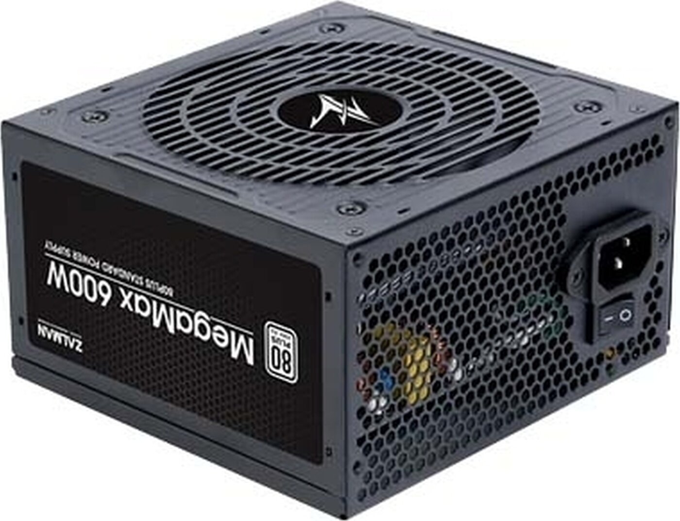 Блок питания ATX Zalman ZM600-TXII 600W (ATX12 2.31, Active PFC, 120mm fan, 80+) Retail