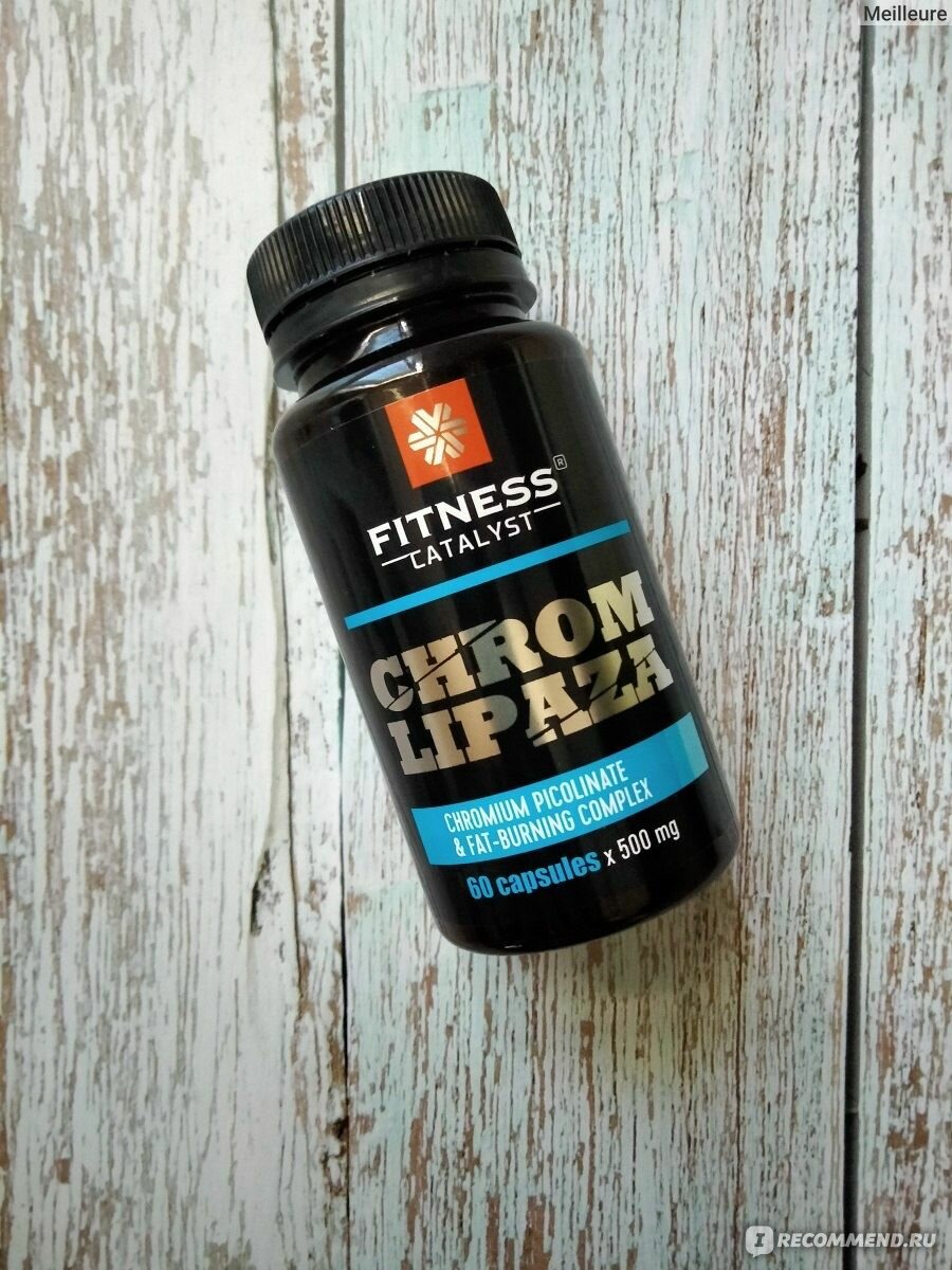 Хромлипаза Fitness Catalyst, контроль аппетита, 60 капсул