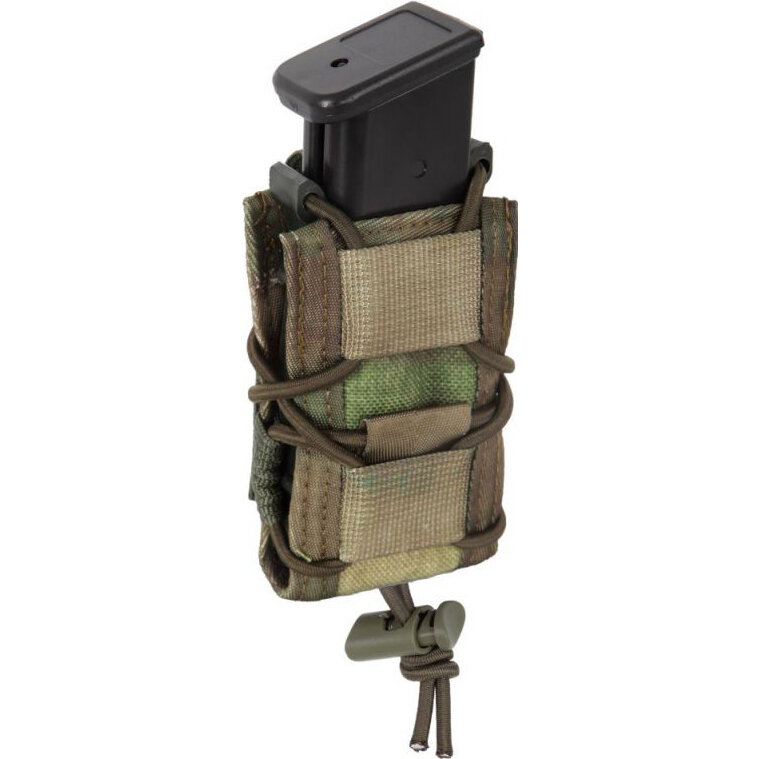 Подсумок пистолетный, быстрый с пластиком ANA Tactical (Зеленый камуфляж)