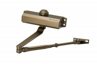 Доводчик дверной булат ДД 502/3 A-C коричневый