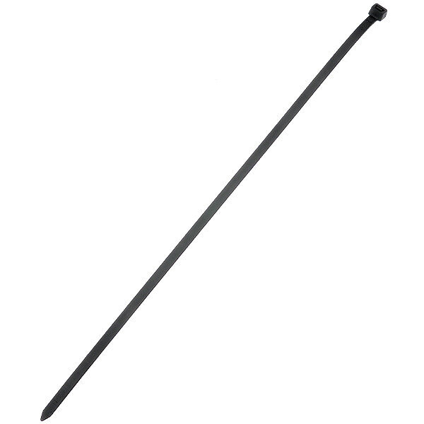 Хомут 50285 КСС 8х400 гибкий 7,6х400мм чёрный атмосферостойкий для жгутовки Fortisflex (200 шт. в наборе)